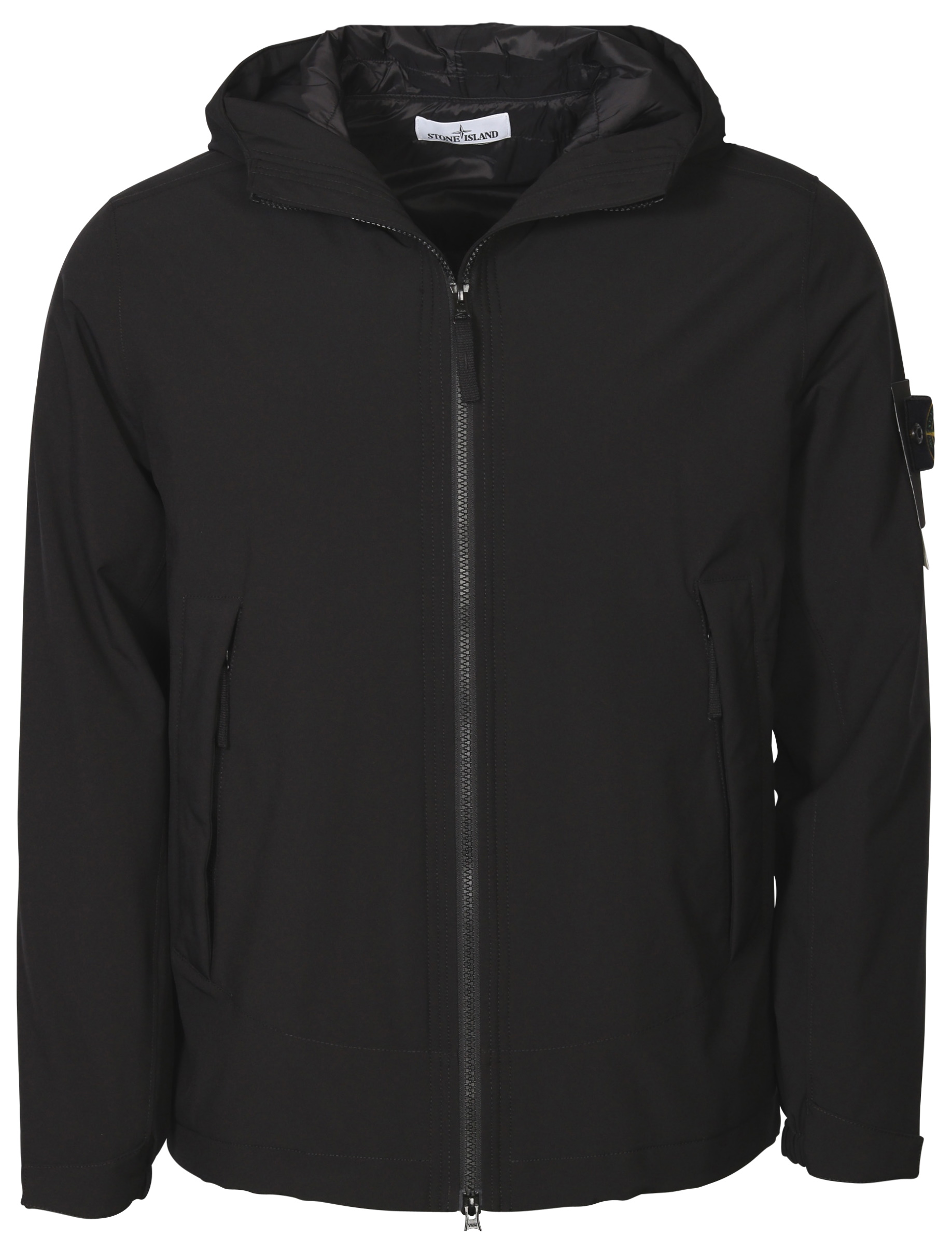 Stone Island Softshell Jacket With Primaloft Insulation Black M