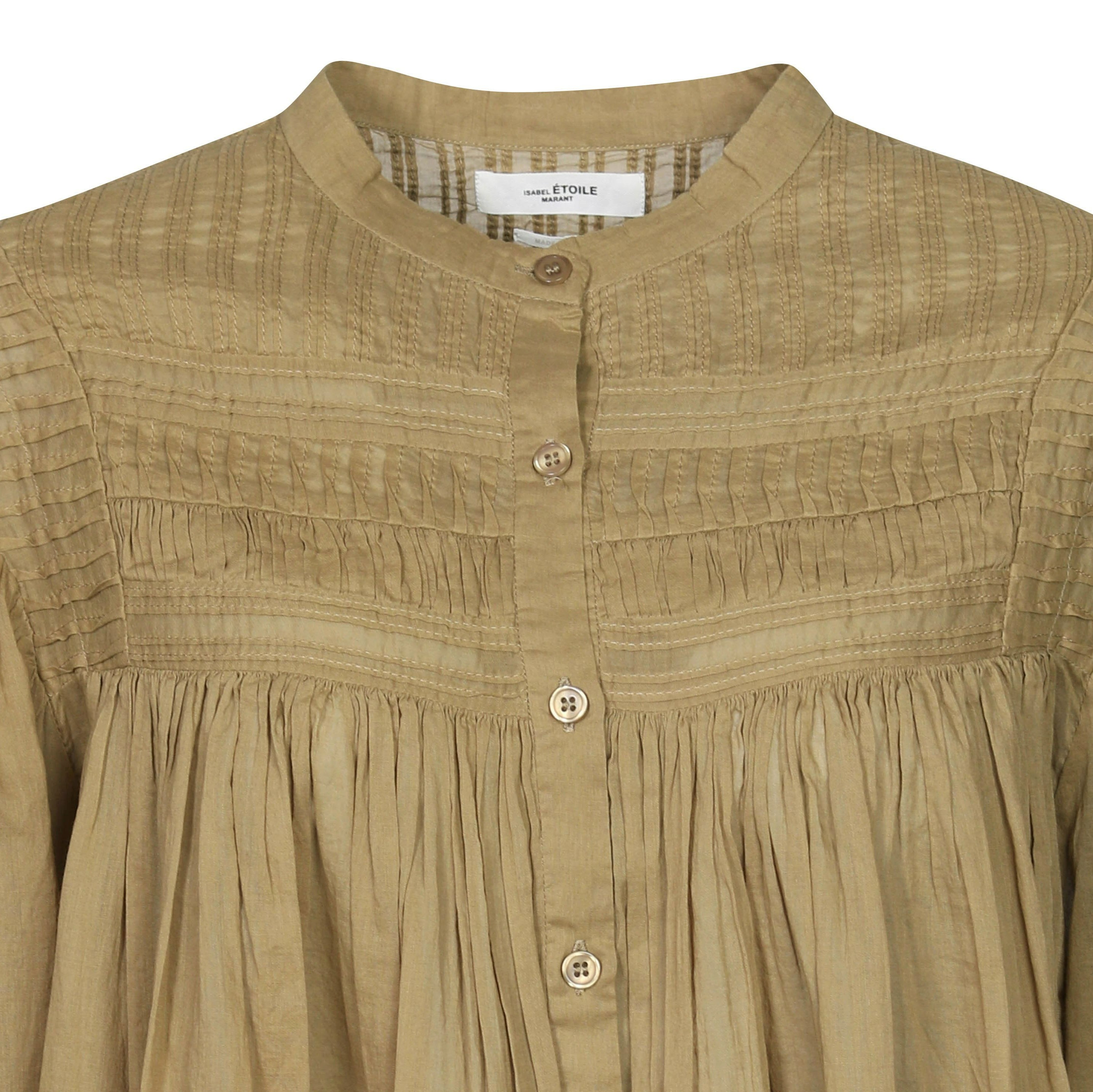 Isabel Marant Étoile Plalia Top in Khaki FR 36 / DE 34