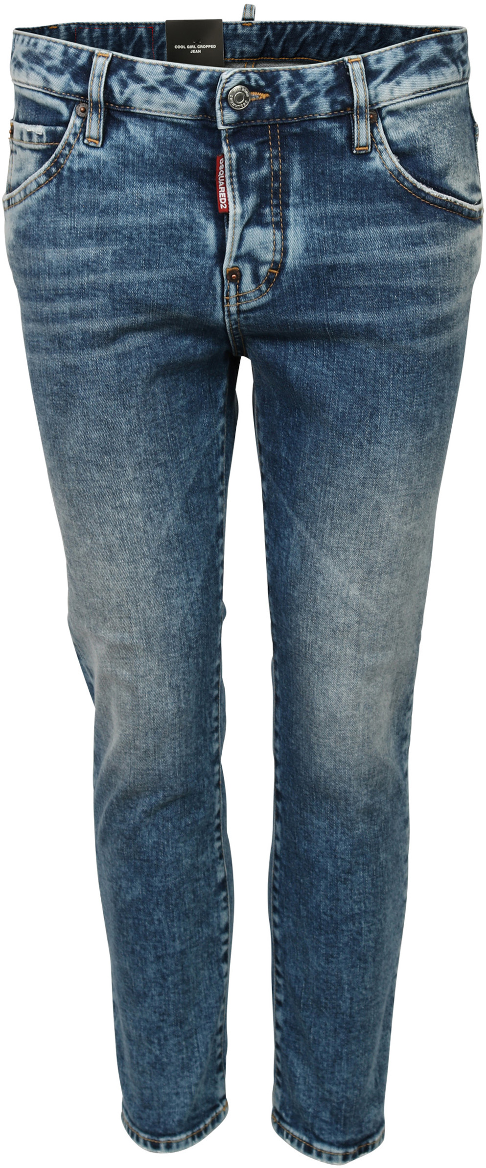 Dsquared Jeans Cool Girl Cropped Blue IT/42 - DE/36