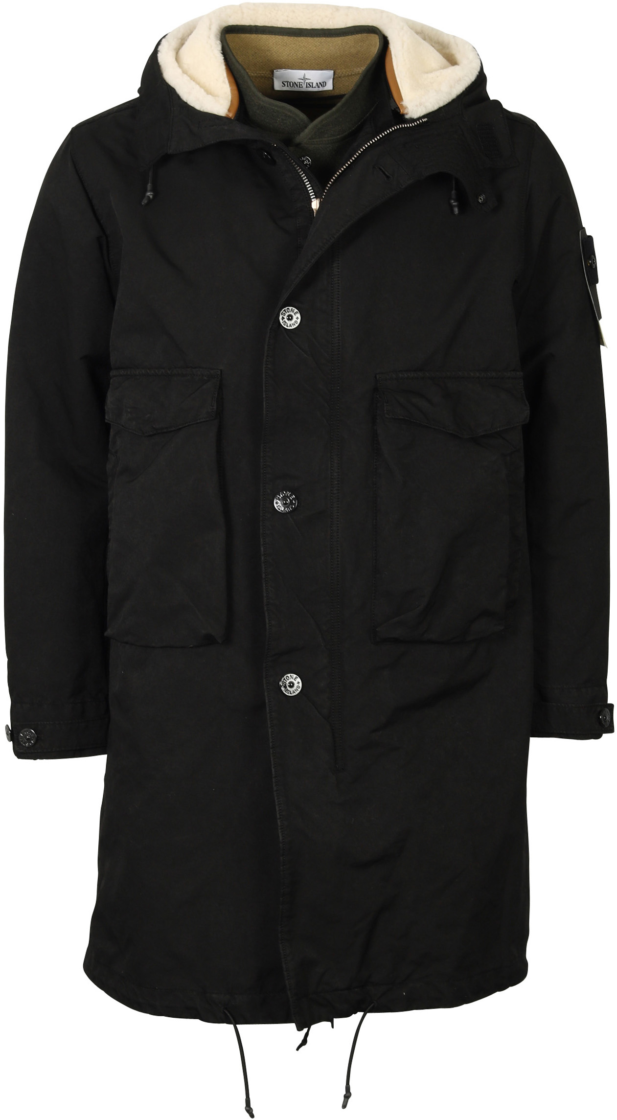 Stone Island David TC Parka Black XL