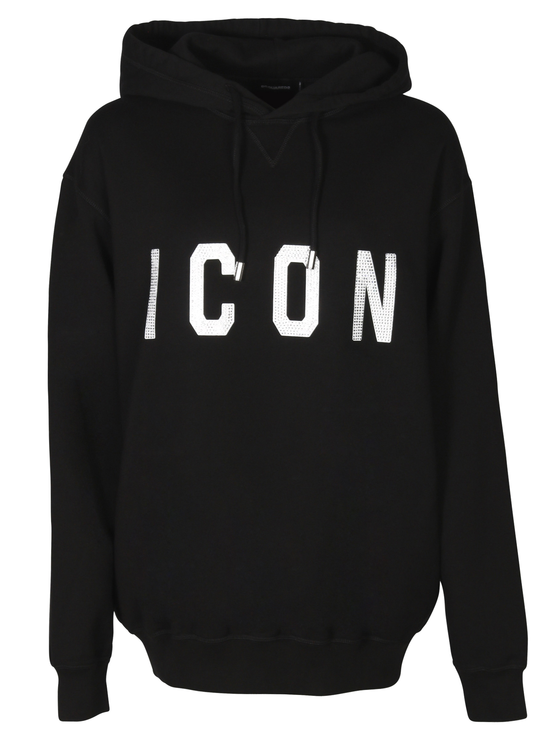 Dsquared Sparkling Icon Hoodie Black XS