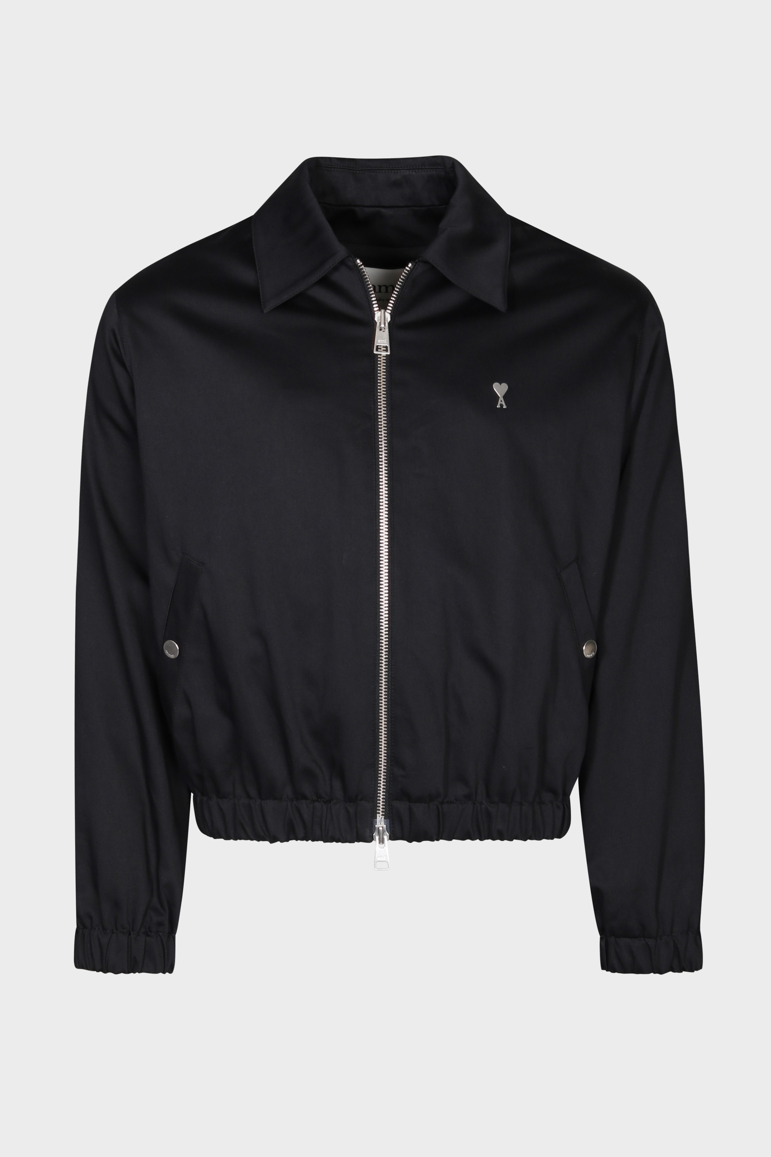 Ami Paris De Coeur Jacket In Black