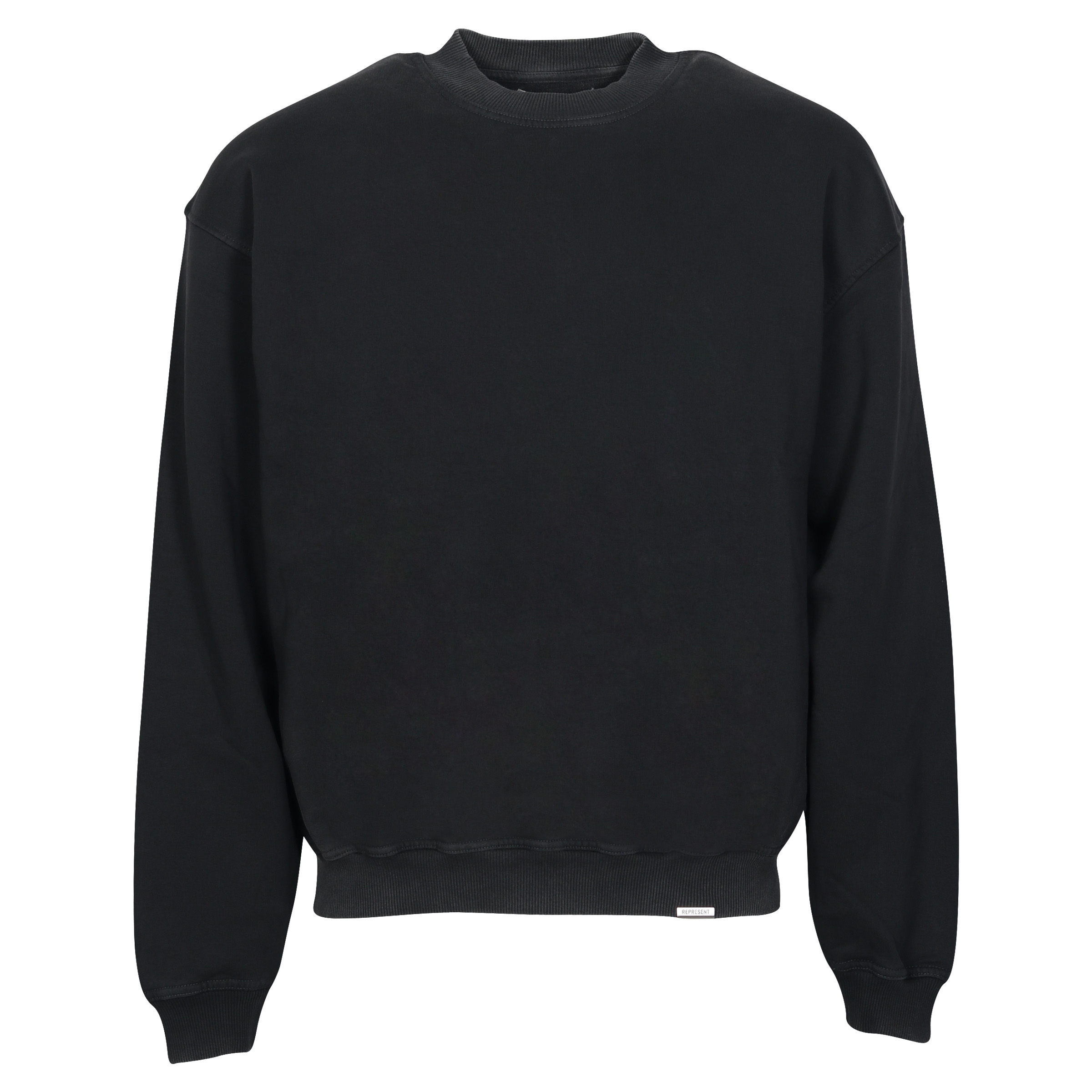 Men's Represent Blank Sweater in Vintage Black L