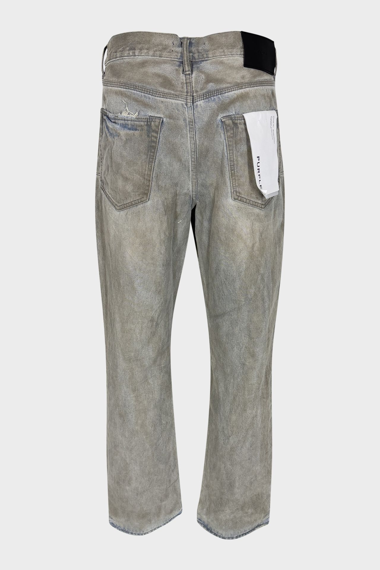 PURPLE-BRAND Straight Leg Jeans P011 in Dirty Light Indigo